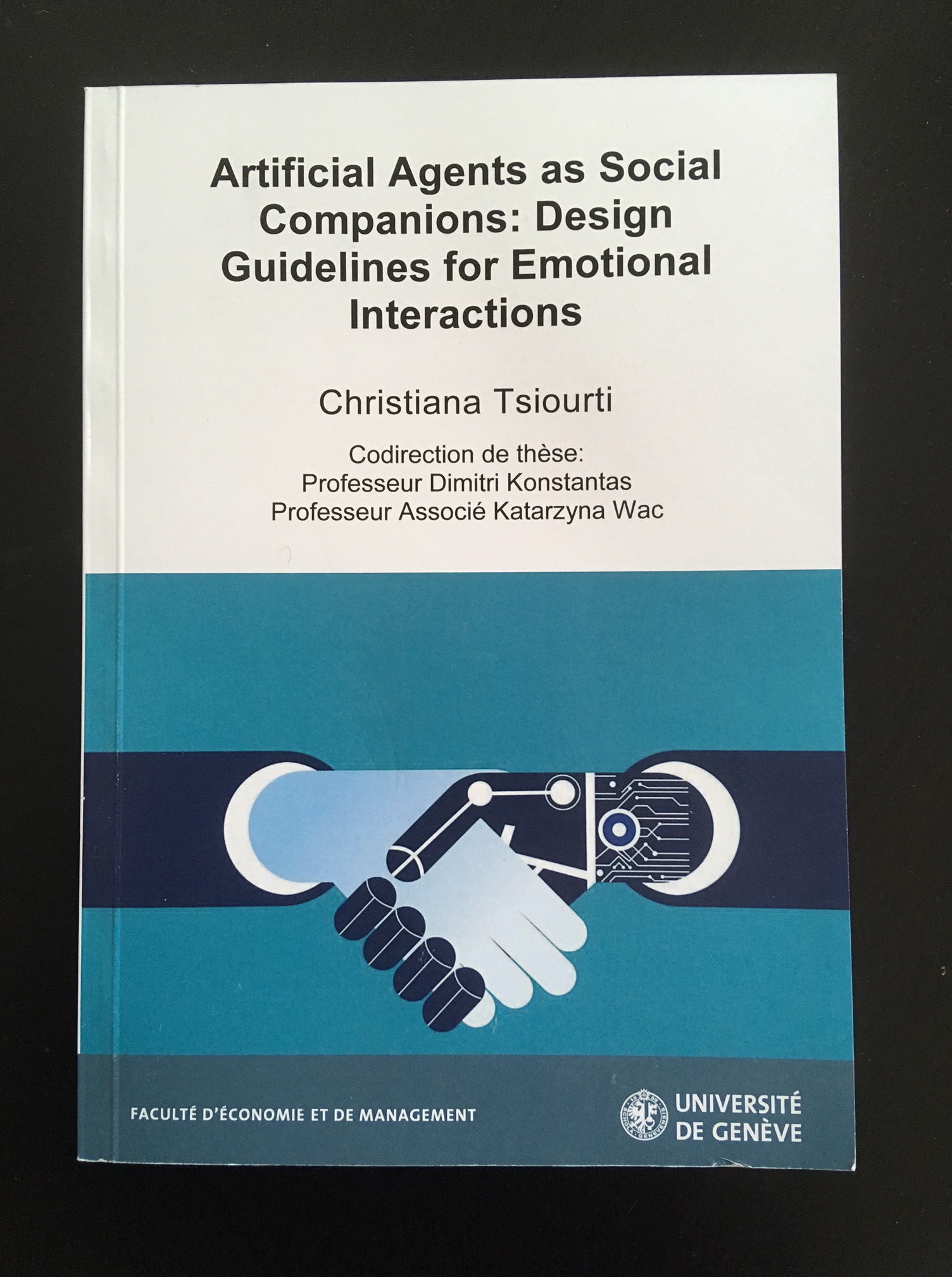 Christiana Tsiourti finished her PhD | Dr. Astrid Weiss