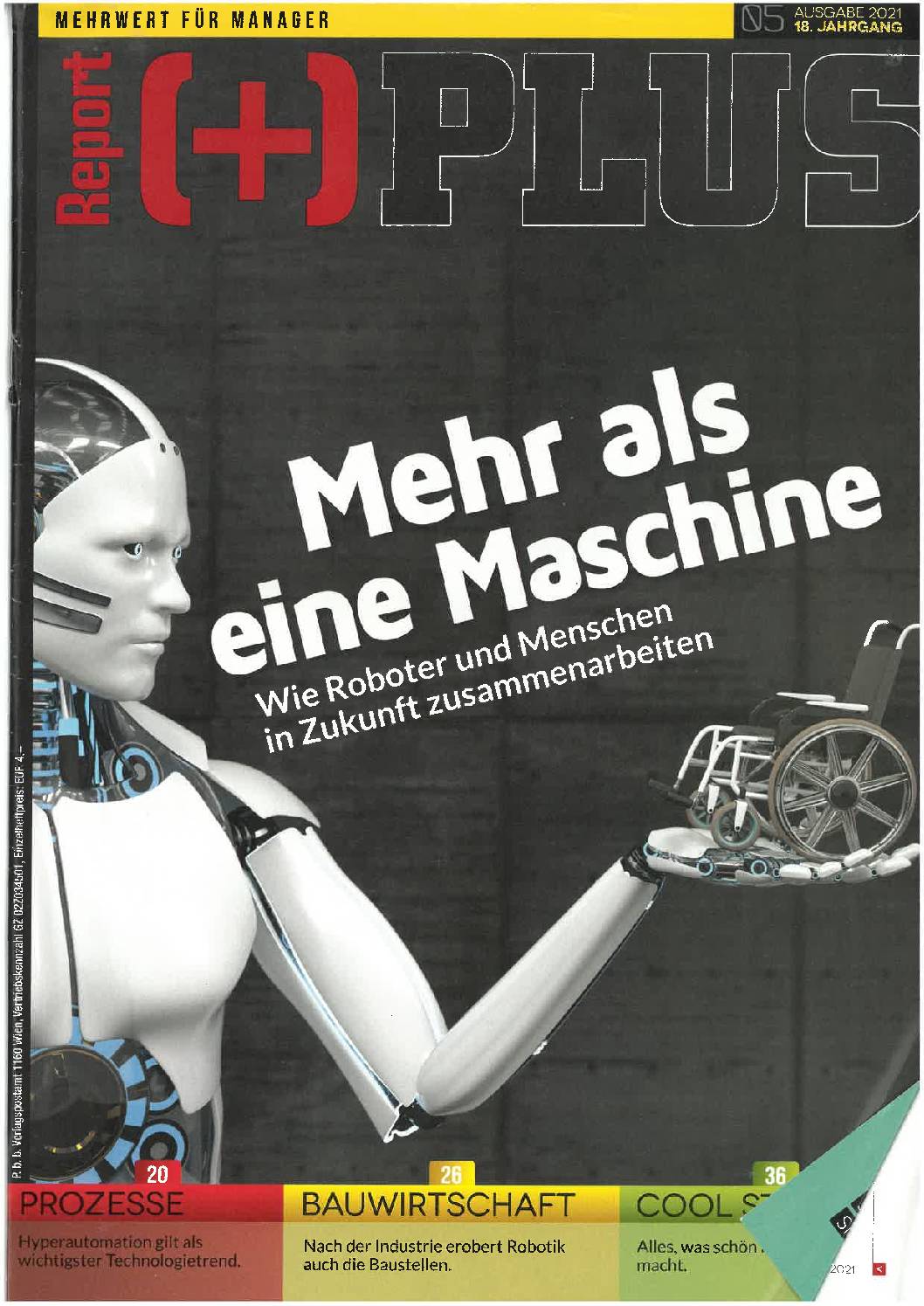 In the magazine: report plus- German | Dr. Astrid Weiss