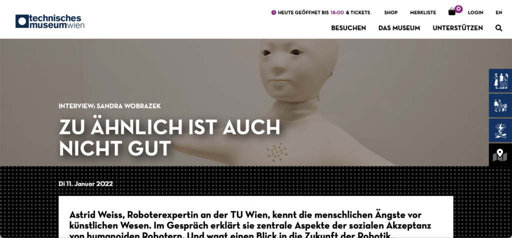Interview with Technisches Museum Wien - German | Dr. Astrid Weiss